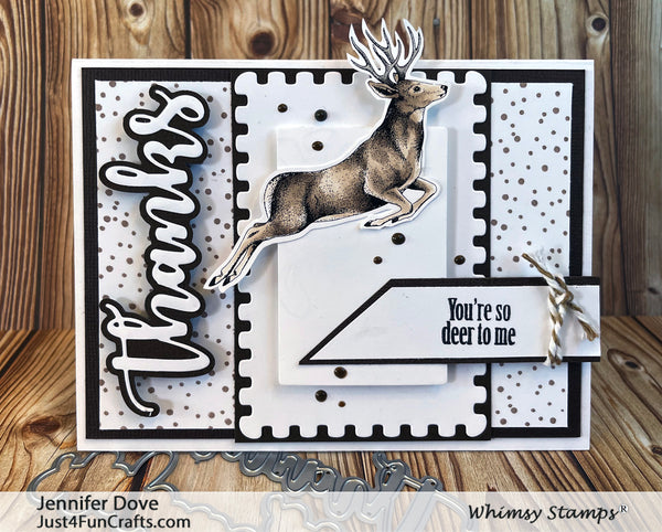 Oh Deer Clear Stamps | Whimsy Stamps