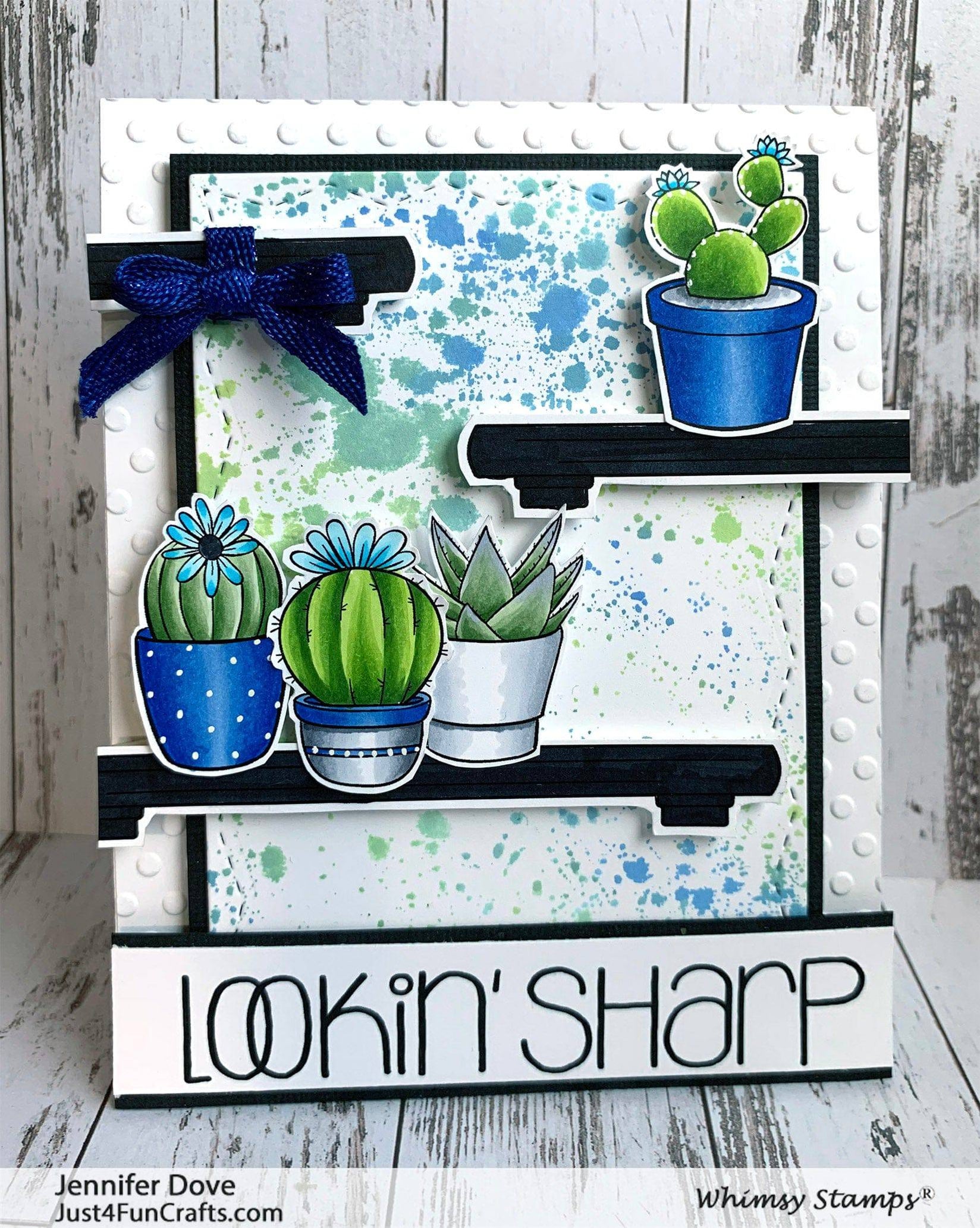Sweet Succulents Clear Stamps– Whimsy Stamps