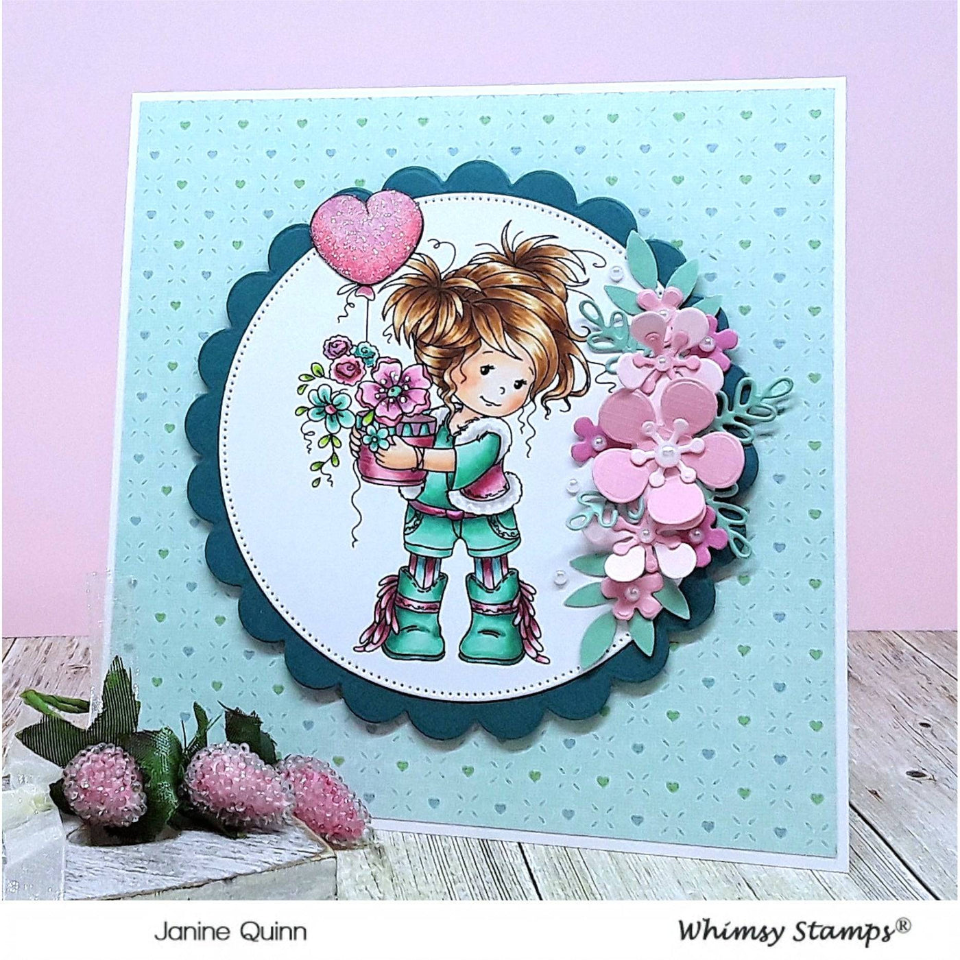 Amy - Digital Stamp– Whimsy Stamps