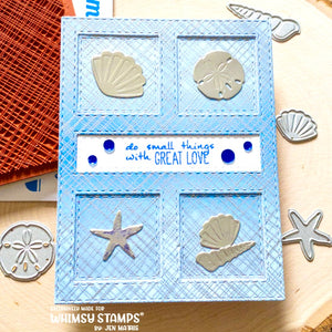 Build-an-Ocean Die Set– Whimsy Stamps