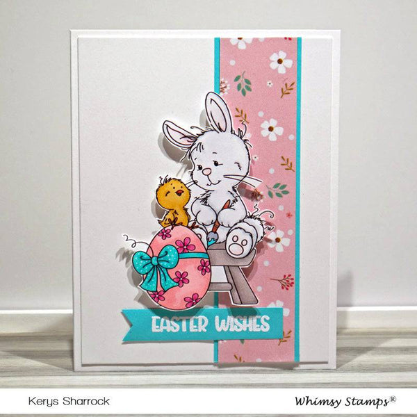 Easter Bunny - Digital Stamp | Whimsy Stamps