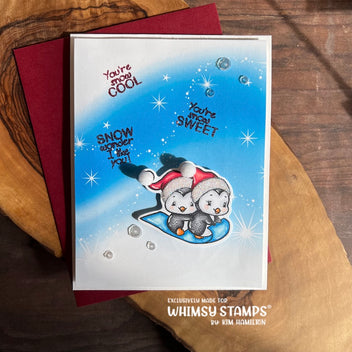 Penguin Snow Days Clear Stamps