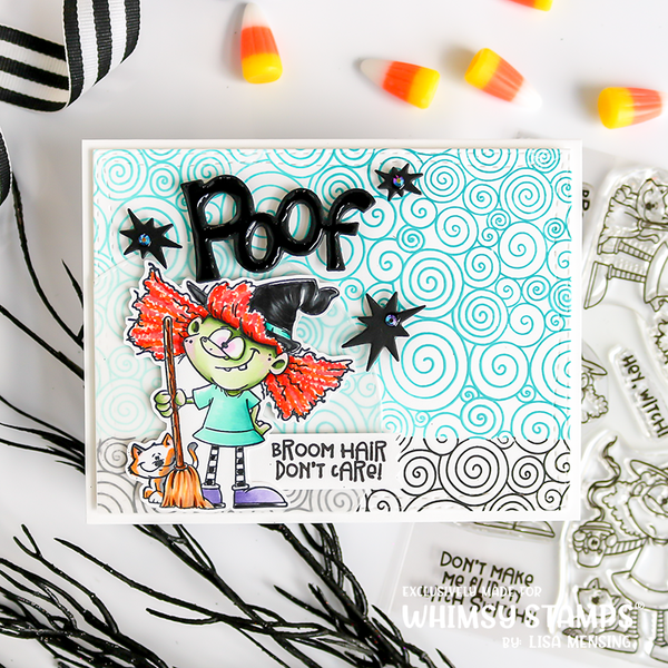 So Witchy Clear Stamps | Whimsy Stamps