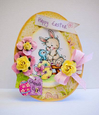 Easter Bunny - Digital Stamp | Whimsy Stamps