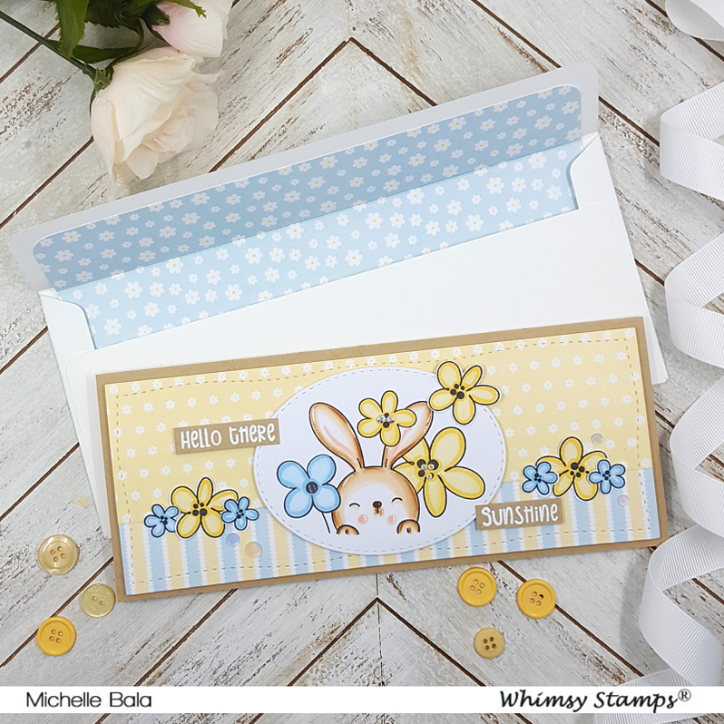 Slimline Envelope Builder Die Set– Whimsy Stamps