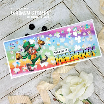 Malarkey Word Die Set | Whimsy Stamps