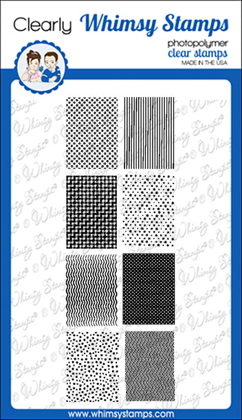 Micro Patterns Clear Stamps