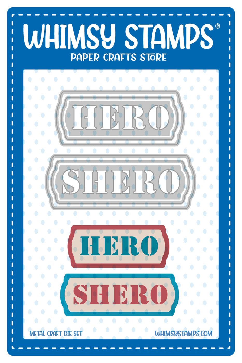 Military Hero and Shero Die Set– Whimsy Stamps