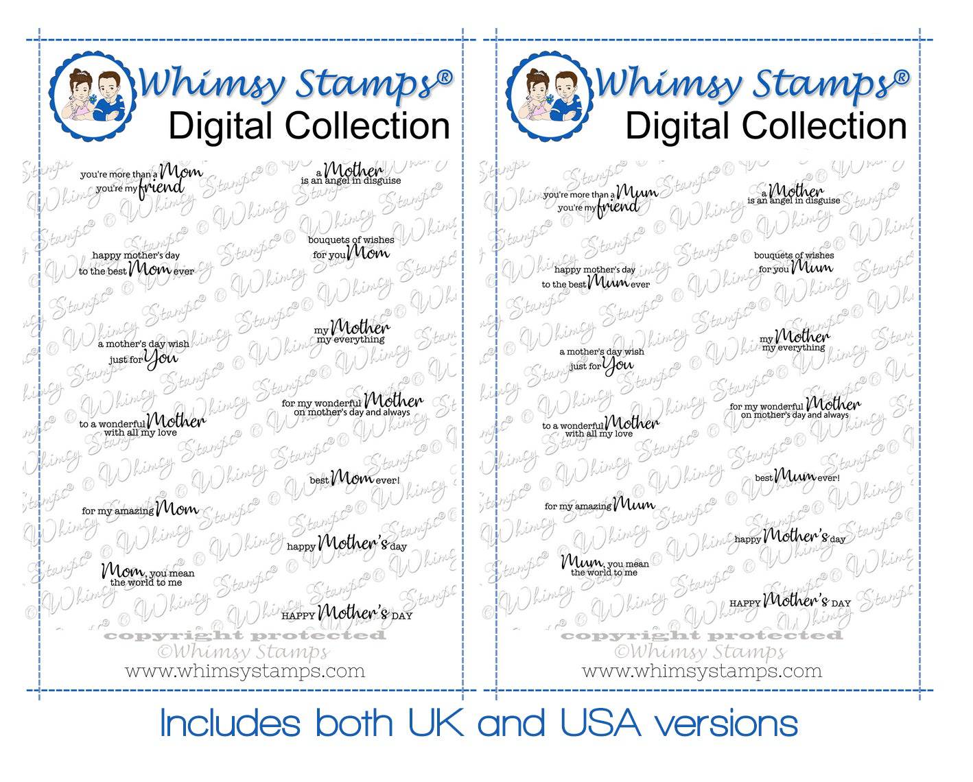 Digital Sentiment Sets– Page 2 – Whimsy Stamps