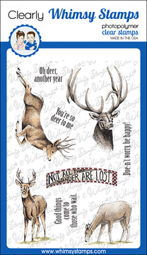 Oh Deer Clear Stamps | Whimsy Stamps