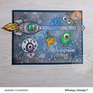 Over the Moon Clear Stamps– Whimsy Stamps