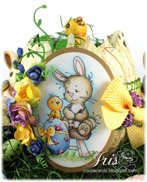 Easter Bunny - Digital Stamp | Whimsy Stamps
