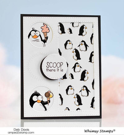 Penguin Poop Clear Stamps– Whimsy Stamps