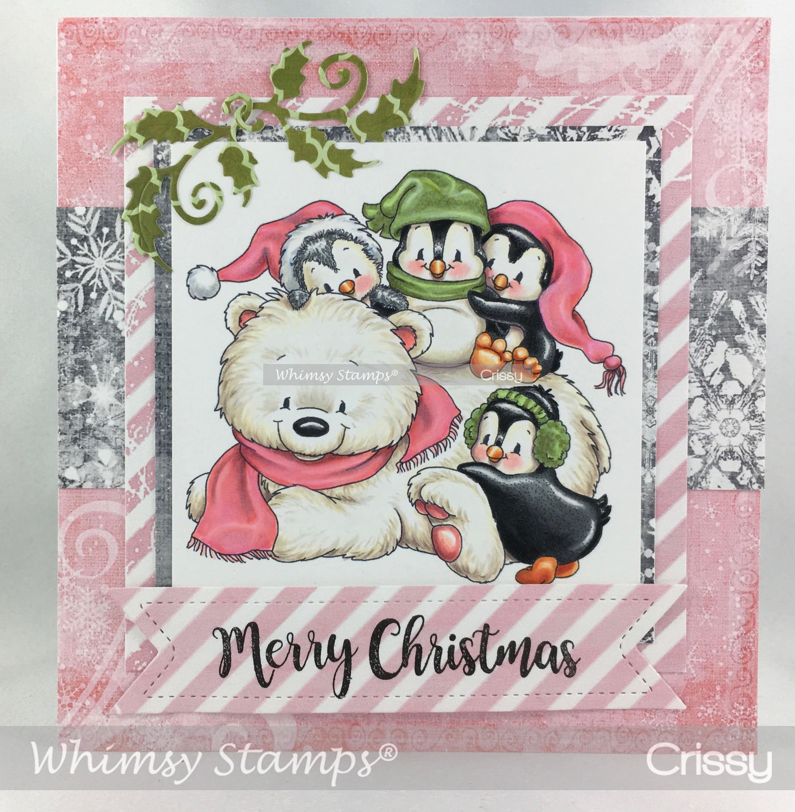 Penguin Polar Express - Digital Stamp– Whimsy Stamps