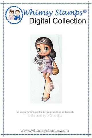 Picnic Mae - Digital Stamp– Whimsy Stamps