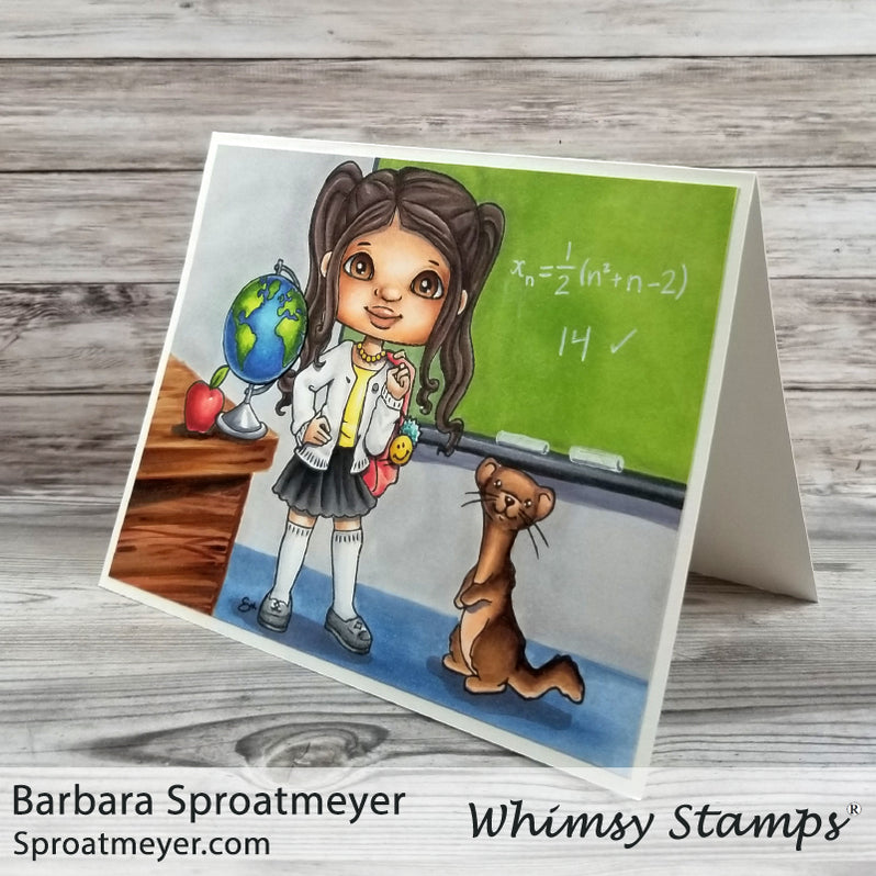 Polka Dot Pals Faces Clear Stamps– Whimsy Stamps