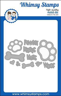 Puppy Paws Die Set– Whimsy Stamps