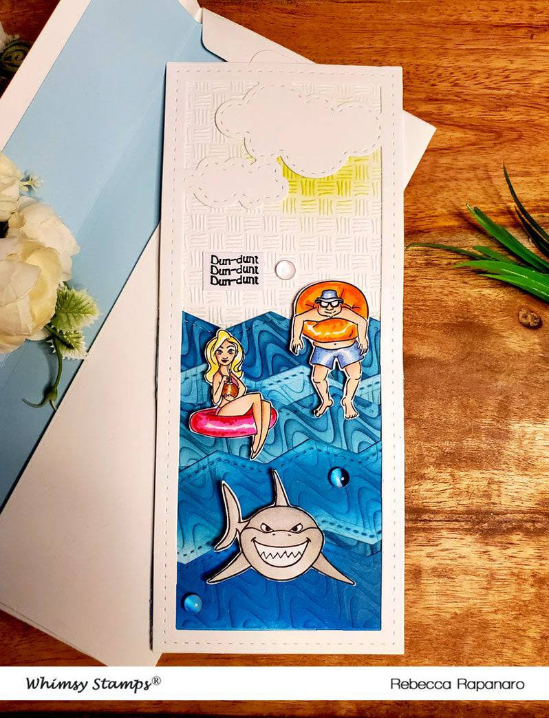 Snark Attack Clear Stamps– Whimsy Stamps