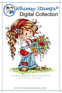 Ruby - Digital Stamp | Whimsy Stamps