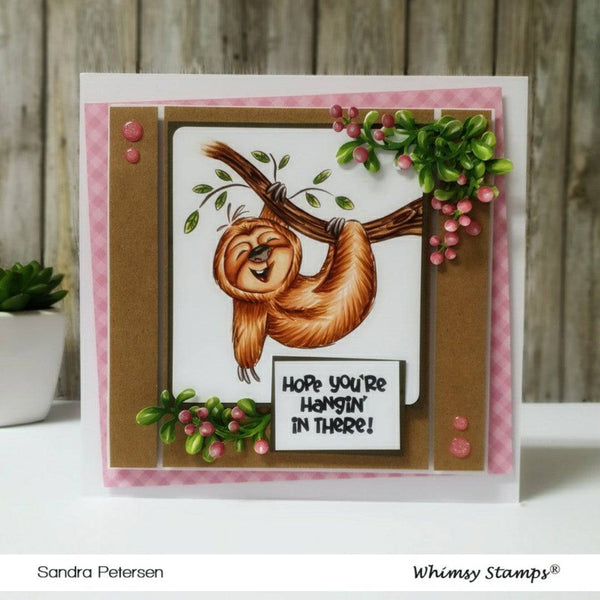 Sloth - Digital Stamp | Whimsy Stamps
