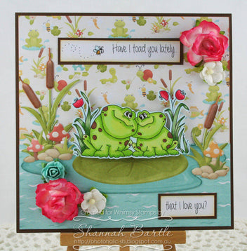 Froggie Friends - Digital Stamp | Whimsy Stamps