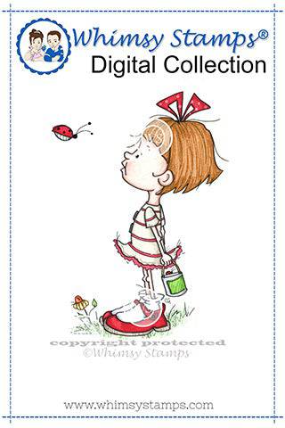 Signs of Spring - Digital Stamp | Whimsy Stamps