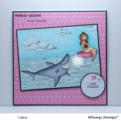 Snark Attack Clear Stamps– Whimsy Stamps