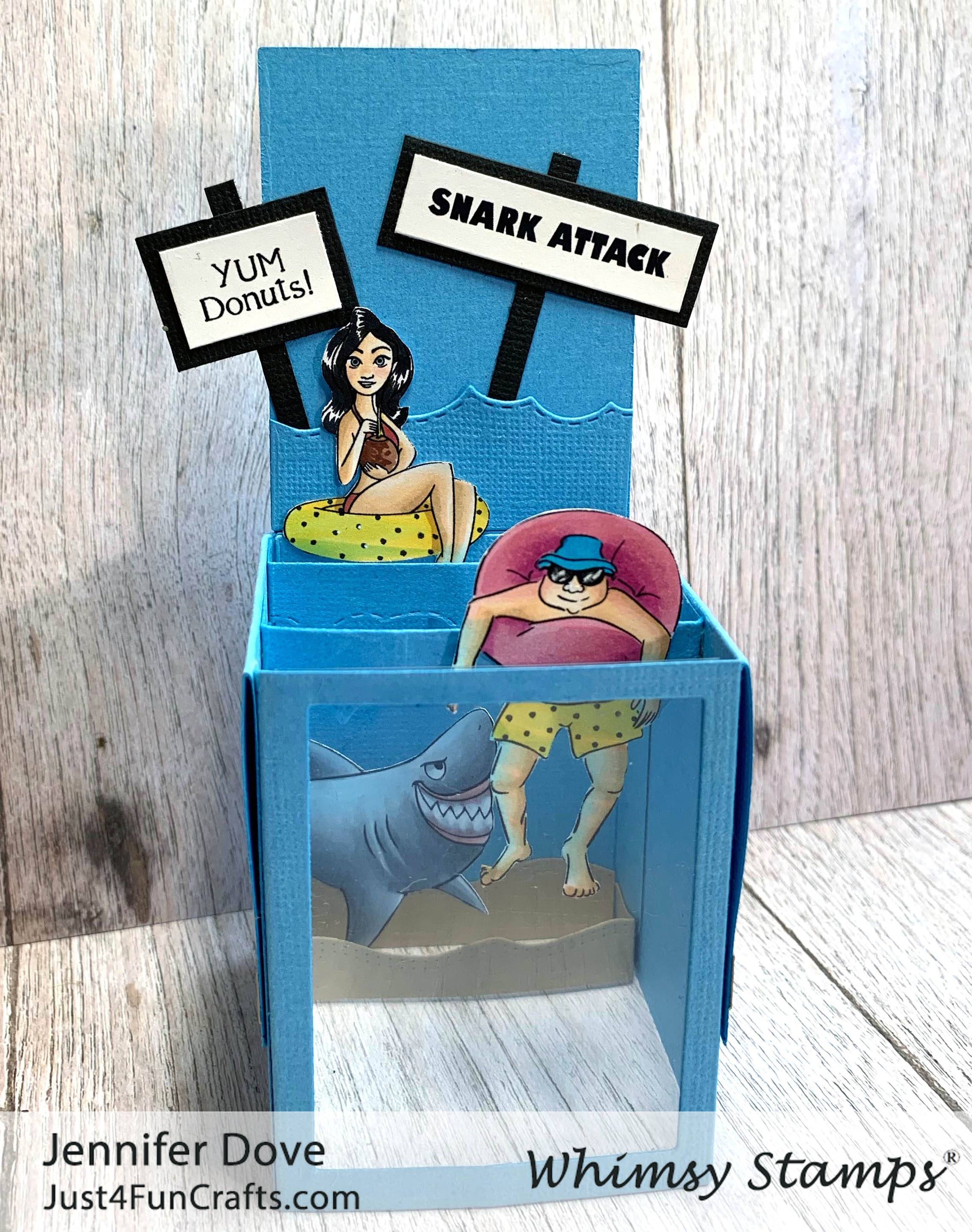 Snark Attack Clear Stamps– Whimsy Stamps