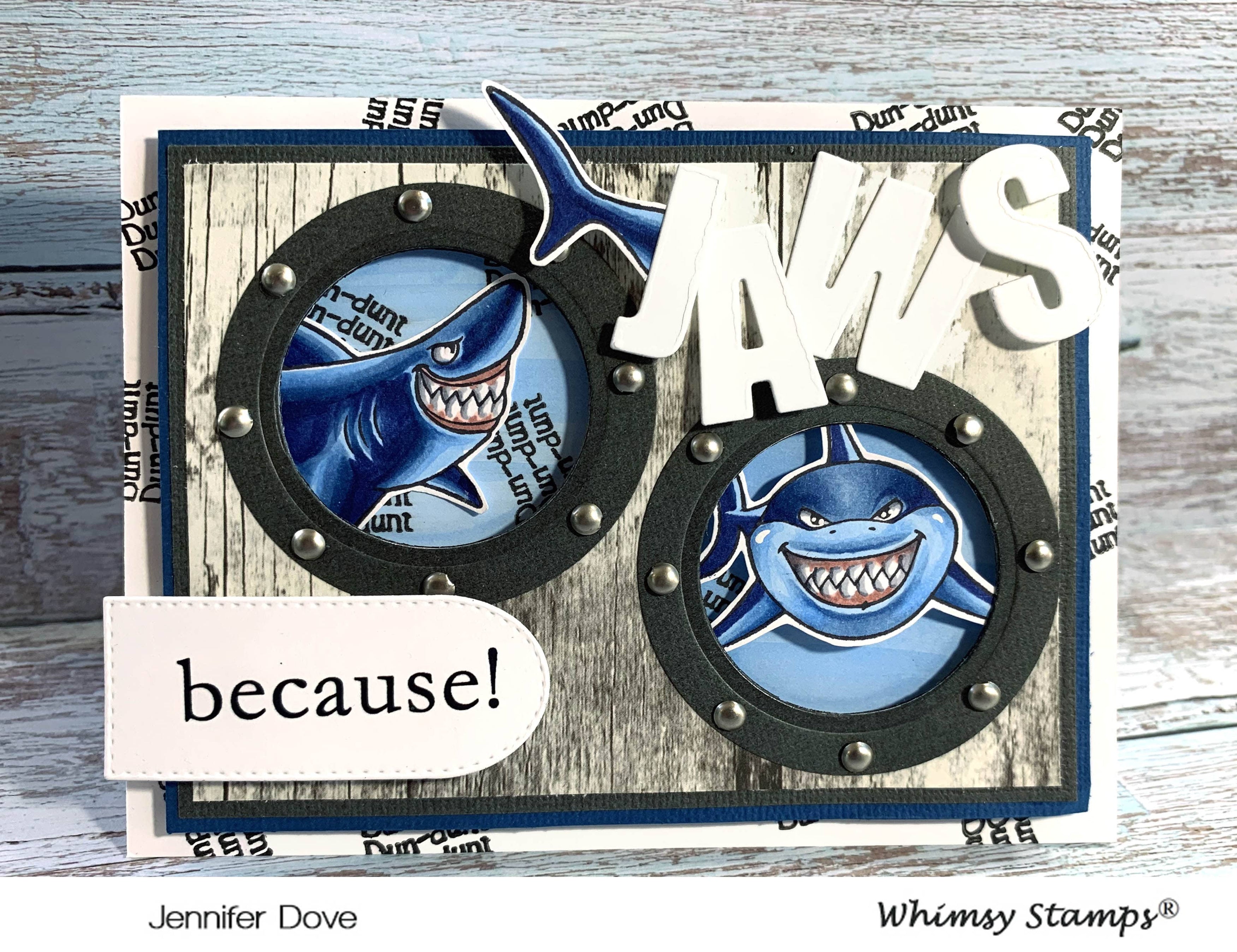 Snark Attack Clear Stamps– Whimsy Stamps