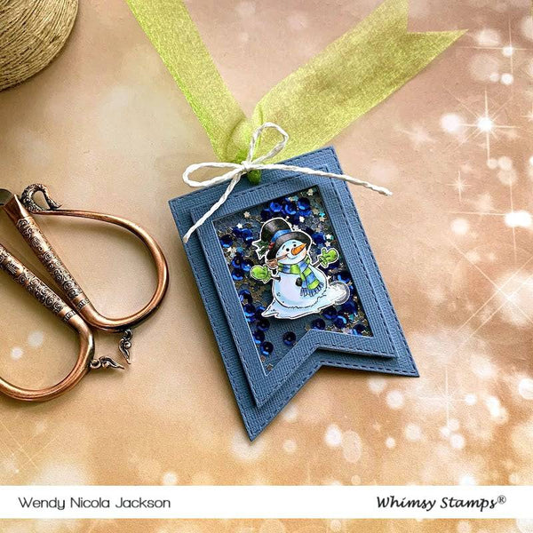 Winter Wonderland Snowmen Clear Stamps | Whimsy Stamps