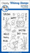 Spring Bunnies Clear Stamps – Whimsy Stamps