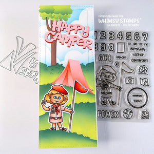 Happy Camper Die Set– Whimsy Stamps