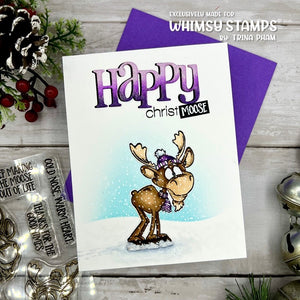 Moose You Clear Stamps– Whimsy Stamps