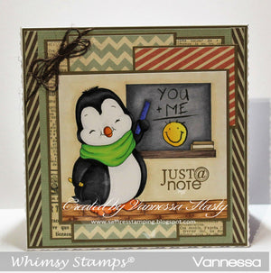 Penguin Teacher - Digital Stamp– Whimsy Stamps