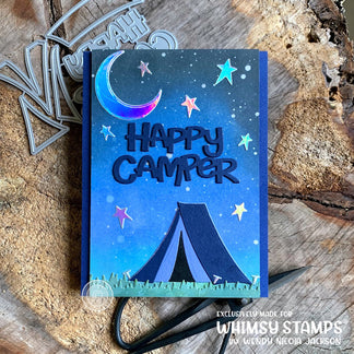 Happy Camper Die Set – Whimsy Stamps
