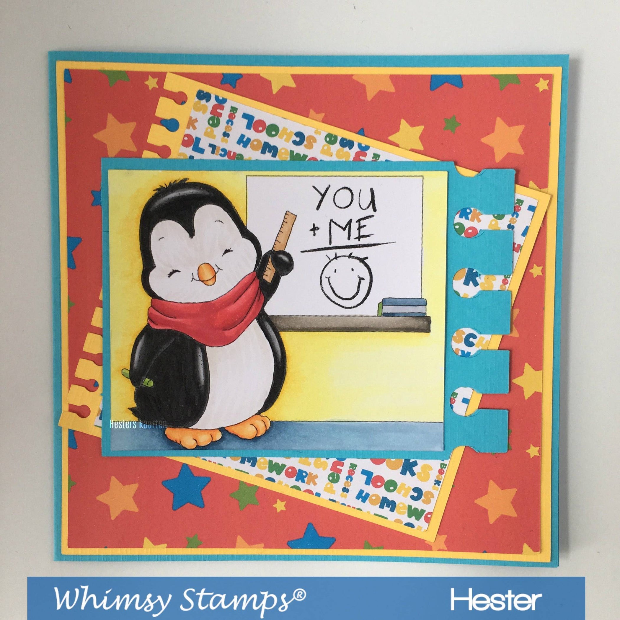 Penguin Teacher - Digital Stamp– Whimsy Stamps