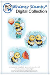Bee Happy - Digital Stamp | Whimsy Stamps