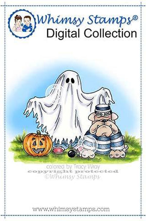 Boo! - Digital Stamp– Whimsy Stamps