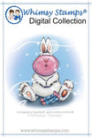 Bubble Gum Bun - Digital Stamp | Whimsy Stamps