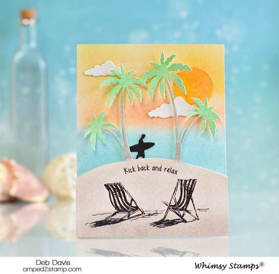 Build-an-Island Die Set– Whimsy Stamps