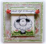 Spring Lamb - Digital Stamp | Whimsy Stamps