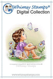 Butterfly Friends - Digital Stamp | Whimsy Stamps