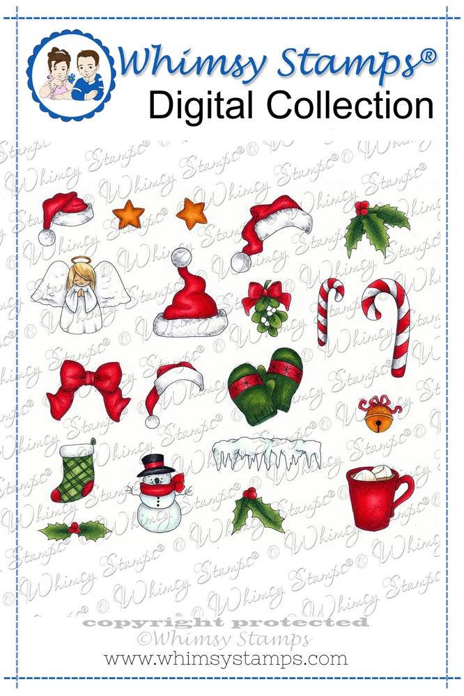 Christmas/Winter Digital– Whimsy Stamps