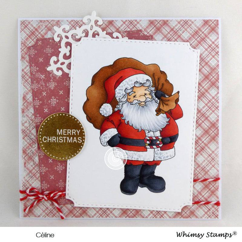 Classic Santa - digital stamp– Whimsy Stamps