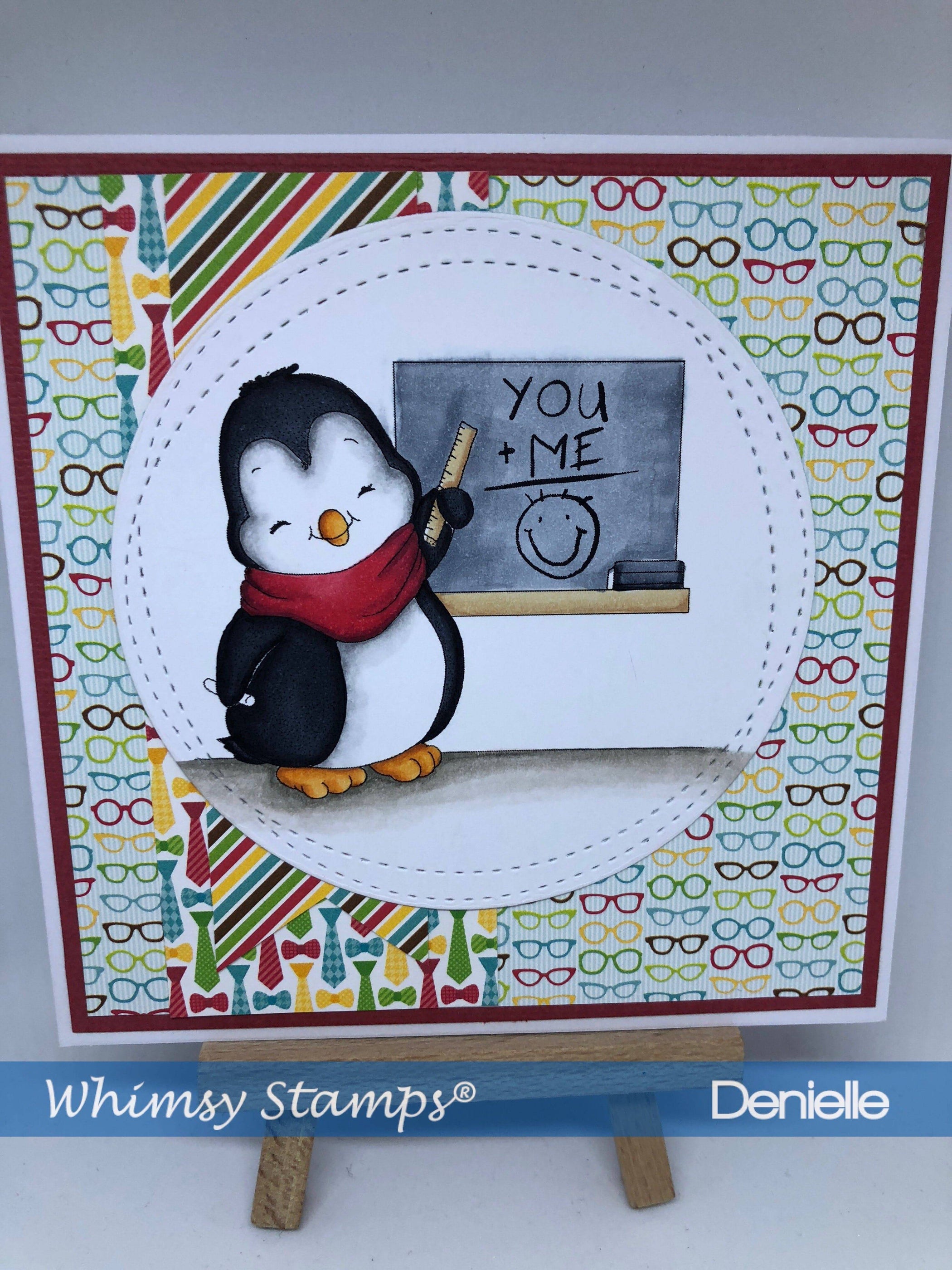 Penguin Teacher - Digital Stamp– Whimsy Stamps
