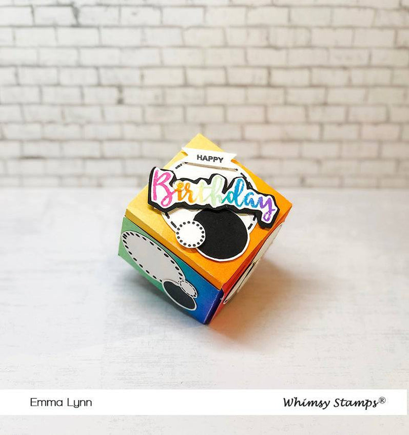 Mini Treat Box Die– Whimsy Stamps