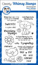 A Girl's Best Friend Clear Stamps | Whimsy Stamps