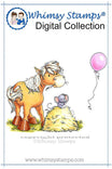 Hay Horsey - Digital Stamp – Whimsy Stamps