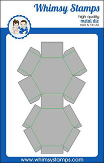 Hexagon Treat Box Die | Whimsy Stamps