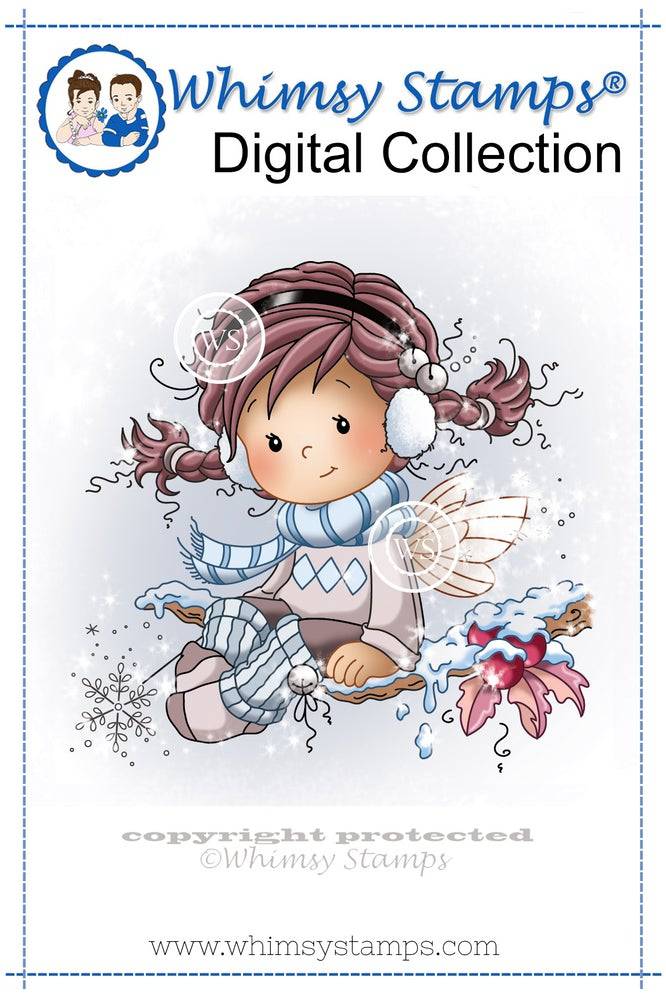 Holly - Digital Stamp– Whimsy Stamps